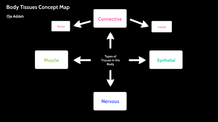Body Tissues Concept Map by Oje Addeh on Prezi