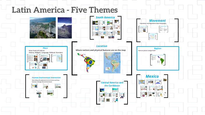 Latin America - Five Themes by Rick Tate on Prezi