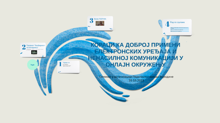 КОРАЦИ КА ДОБРОЈ ПРИМЕНИ ЕЛЕКТРОНСКИХ УРЕЂАЈА И НЕНАСИЛНОЈ КОМУНИКАЦИЈИ ...