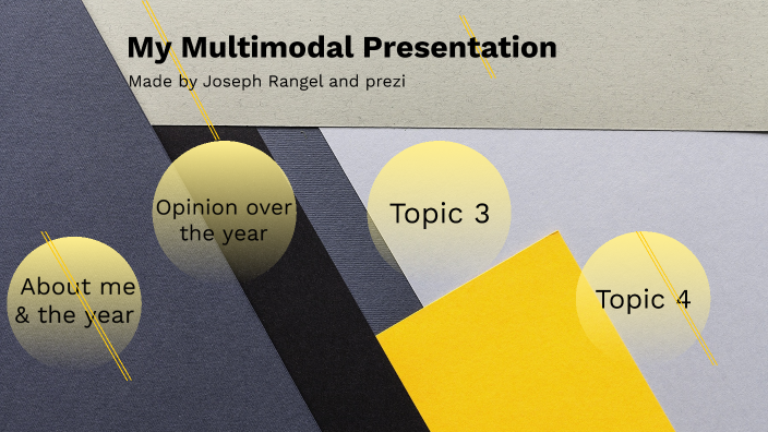 Multimodal Presentation by JOSEPH RANGEL on Prezi