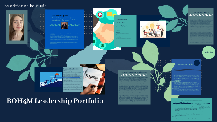 BOH4M Leadership Portfolio by a k on Prezi