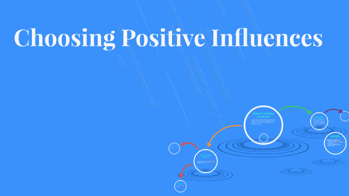 Choosing Positive Influences by Michael Risdon on Prezi