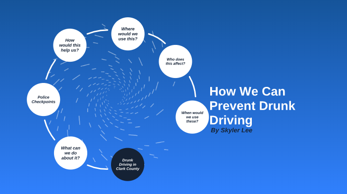 Drunk Driving Presentation By Skyler Lee On Prezi