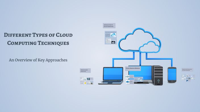 Different Types of Cloud Computing Techniques by Pinu on Prezi