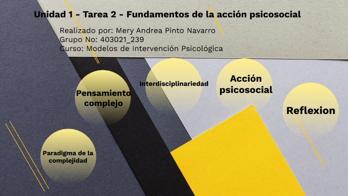 Unidad 1 - Tarea 2 - Fundamentos de la acción psicosocial by Andrea ... Unidad 1 - Tarea 2 - Fundamentos de la acción psicosocial by Andrea ...