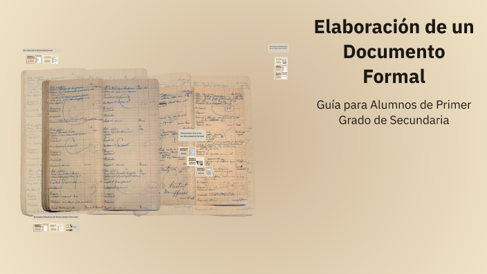 Elaboración de un Documento Formal by Cristian Pérez on Prezi