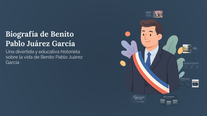 Biografía de Benito Pablo Juárez García by abigail castaneda hernandez ...