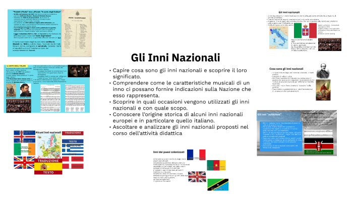 Gli inni nazionali by Fabrizio Scarpellini on Prezi