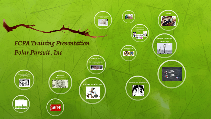 FCPA Training Presentation by Majd Baniodeh on Prezi