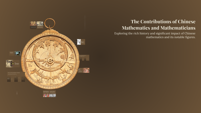 The Contributions of Chinese Mathematics and Mathematicians by Joshua ...