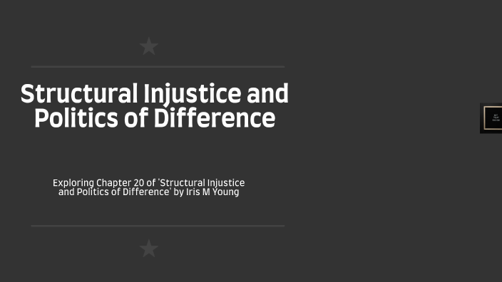 Structural Injustice and Politics of Difference by Electus 2022 on Prezi