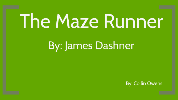 The Maze Runner Timeline by Collin Owens on Prezi