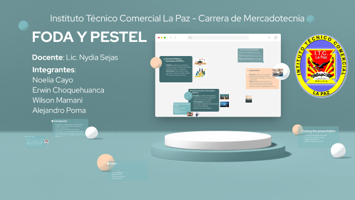 FODA Y PESTEL by PABLO AUGUSTO VIVEROS MARCA on Prezi