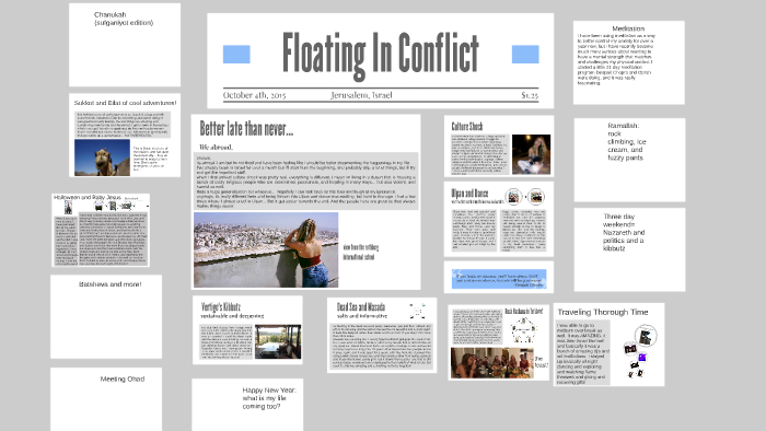 Floating In Conflict by Celeste Patten on Prezi