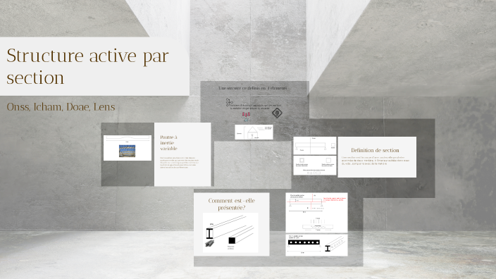 Structure active par section by onss najar on Prezi