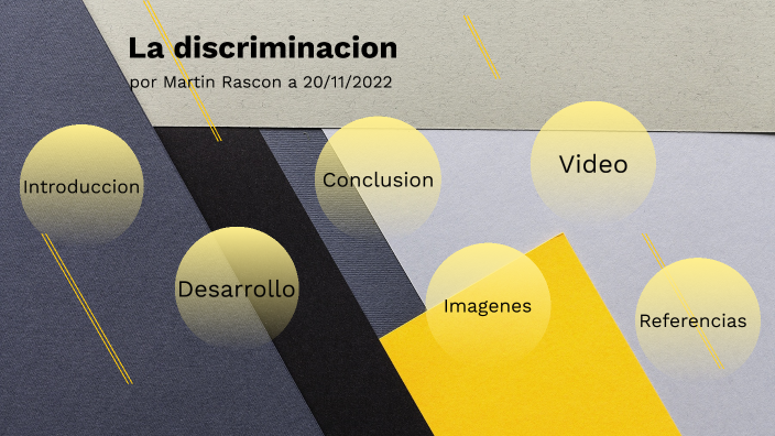 La discriminación by Martin Rascon on Prezi
