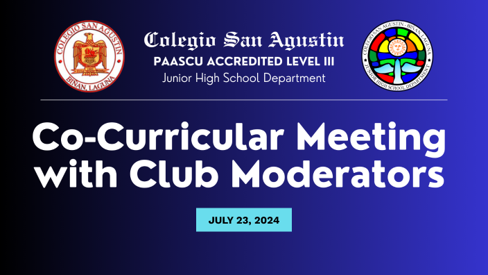 FOCI: Functions and Duties of Club Moderators Student Activity ...