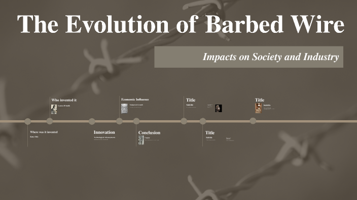 The Evolution of Barbed Wire by Layne Bennett on Prezi