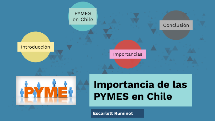 Importancia de las PYMES en Chile by Escarlett Ruminot on Prezi