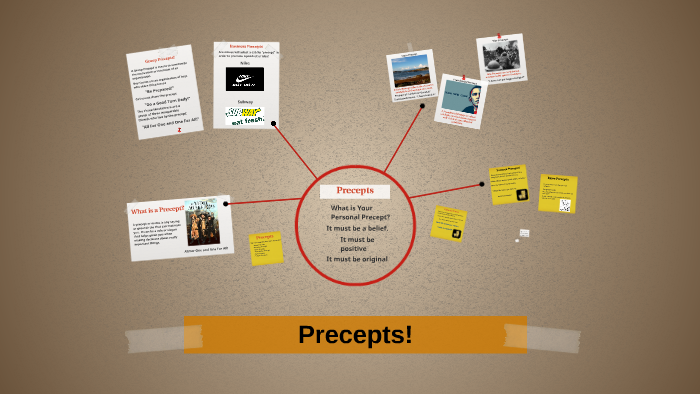 Precepts by on Prezi