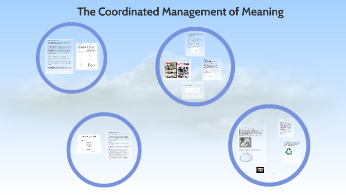 coordinated management of meaning by jill ennis on Prezi