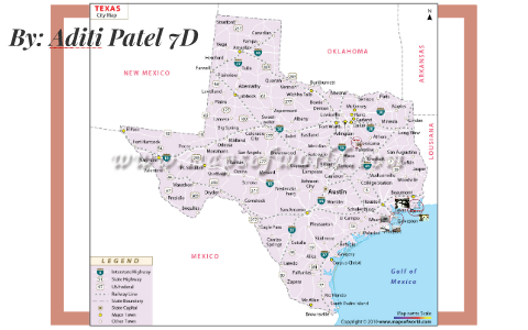 Texas Oil Production Map by Aditi Patel on Prezi