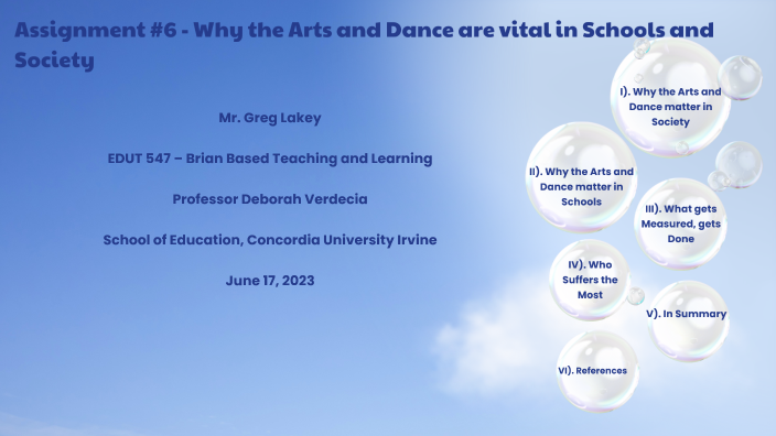 Why the Arts are vital in Schools and Society by Greg Lakey on Prezi
