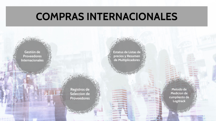 LOGISTICA-COMPRA INTERNACIONALES by BRAYAN GOMES on Prezi