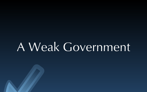 Lesson 1 - A Weak Government by ryan michael on Prezi