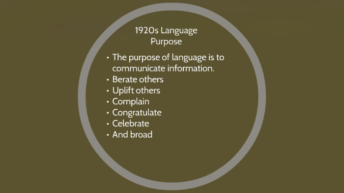 1920s Language by Jhawuan Lowry on Prezi