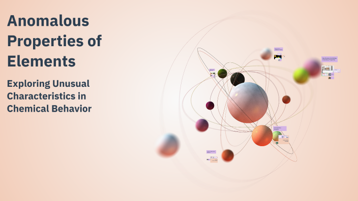 Anomalous Properties of Elements by Harshith Ravikrindi on Prezi