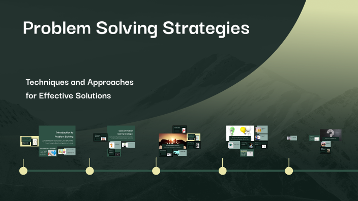 Problem Solving Strategies by BASEL zakri on Prezi