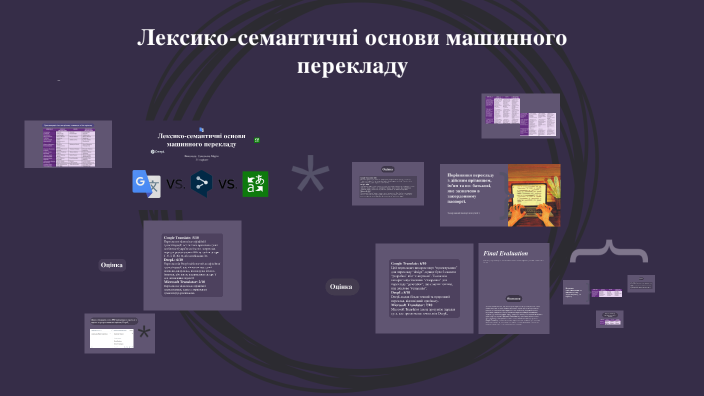 Лексико-семантичні основи машинного перекладу by Maria Saveleva on Prezi
