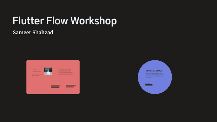 Flutter Flow by Sameer Shahzad on Prezi