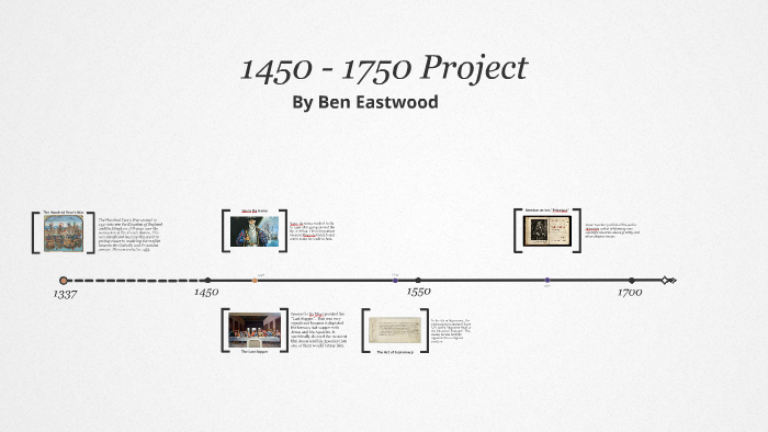 1450-1750 Timeline Project by Benjamin Eastwood on Prezi
