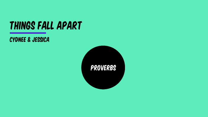 Proverbs of Things Fall apart by Cydnee Pryor on Prezi