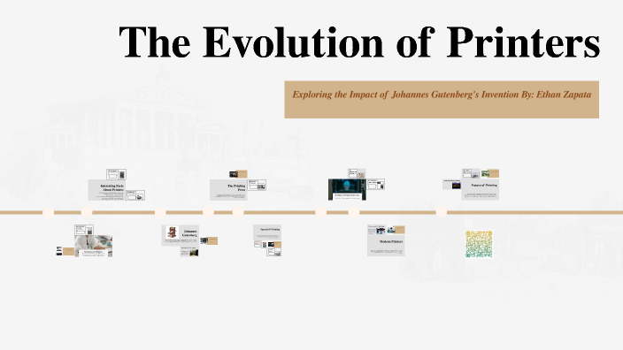 The Evolution of Printers by Ethan Zapata on Prezi