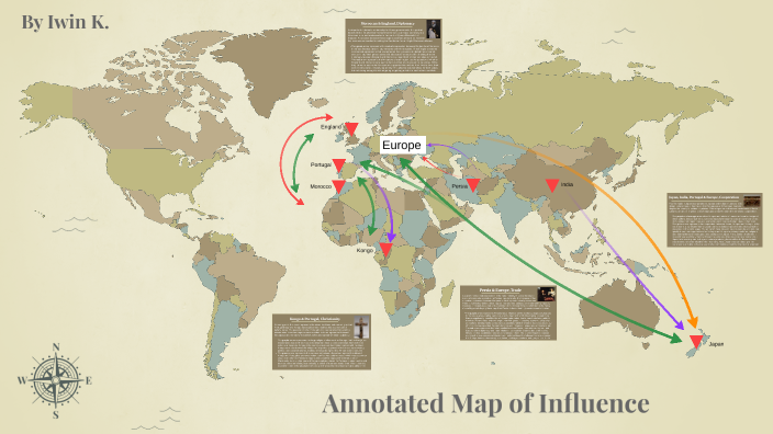 Annotated Map of Influence by Iwin Kien on Prezi