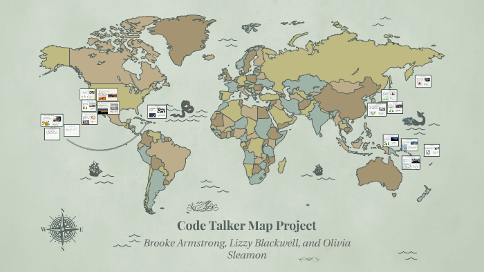 Code Talker Map Project by Lizzy Blackwell on Prezi