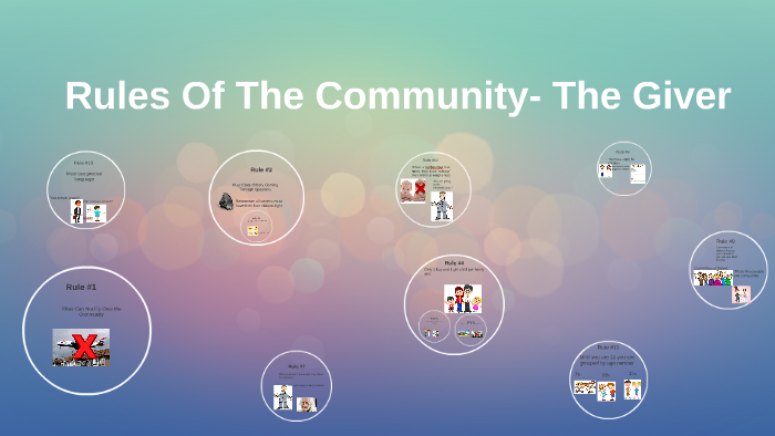 Rules Of The Community- The Giver by Vyolet Hogarth on Prezi