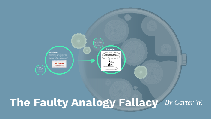 The Faulty Analogy Fallacy by Carter Wilson on Prezi