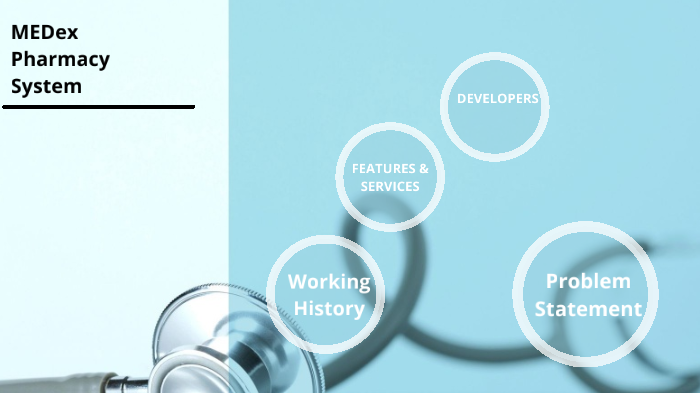 MEDex Pharmacy System by Muhammad Sohaib on Prezi