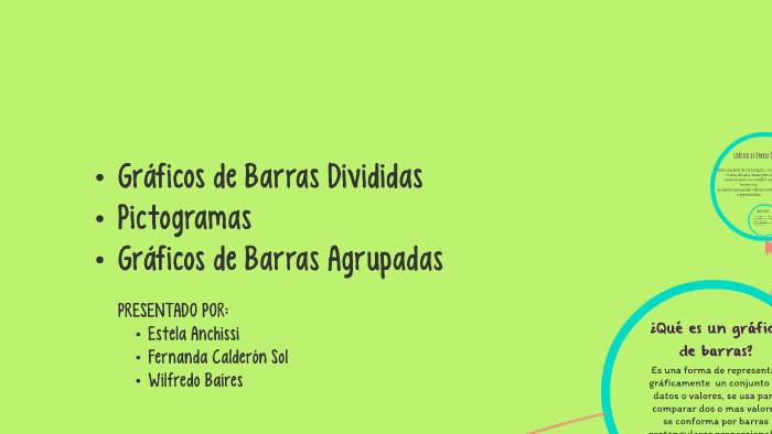 GRAFICA DE BARRAS Y PICTOGRAMA by Fernanda Calderon Sol on Prezi