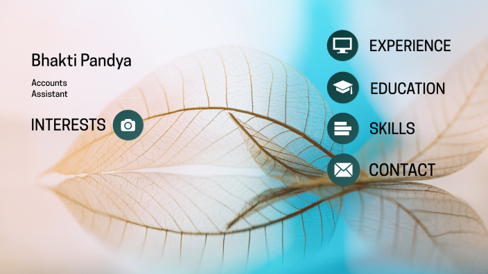 Resume by bhakti pandya on Prezi