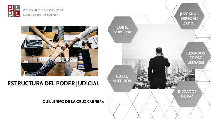 PROYECTO ESTRUCTURA DEL PODER JUDICIAL DEL PERÚ by Guillermo de la Cruz ...