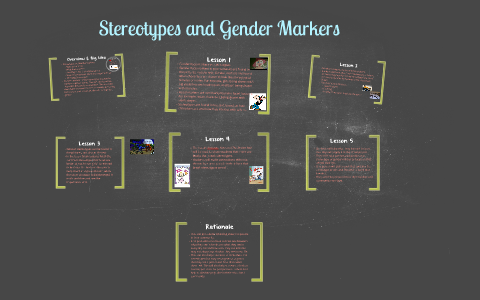 Stereotypes and Gender Markers by Jocelyn Mulder on Prezi