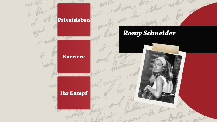 romy schneider by Cara O'Brien on Prezi