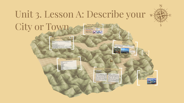 Unit 3. Lesson A: Describe your City or Town by Sonia Díaz on Prezi