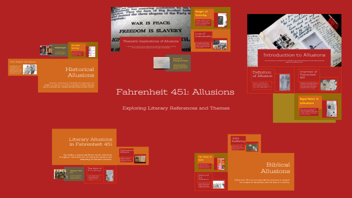 Fahrenheit 451: Allusions by Jayden Day on Prezi