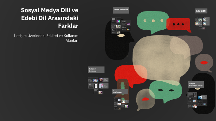 Sosyal Medya Dili ve Edebi Dil Arasındaki Farklar by Esat Güzeltarakcı on Prezi